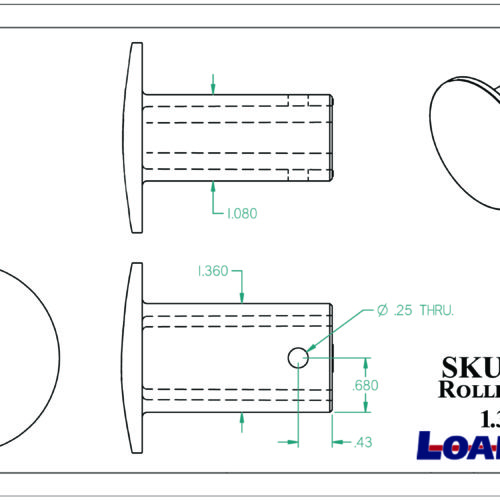 ROLLER BUSHING - 1.36" OD | Load Rite Trailers