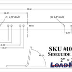 SIDEGUIDE BRACKET - 2×26" | Load Rite Trailers