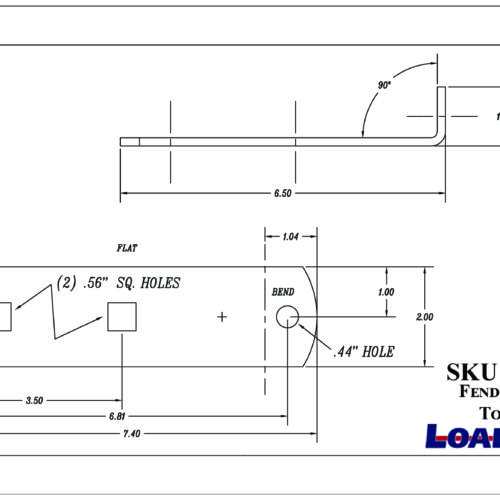 FENDER BRACKET - TOP MOUNT | Load Rite Trailers