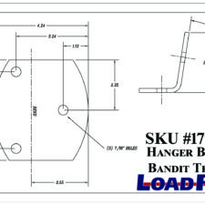 CROSSBAR HANGER BRACKET - BANDIT TRAILERS | Load Rite Trailers