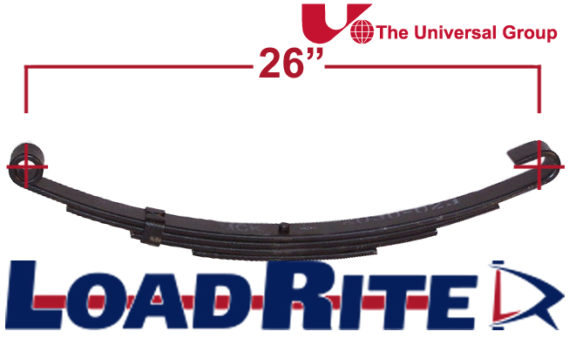 4 LEAF SPRING - 26" | Load Rite Trailers