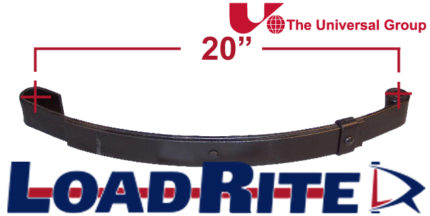 2 LEAF SPRING - 20" | Load Rite Trailers