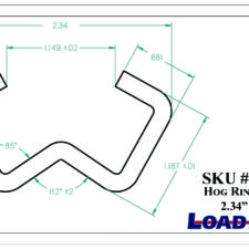 HOG RING - LARGE - 2.34" × 1.19" | Load Rite Trailers