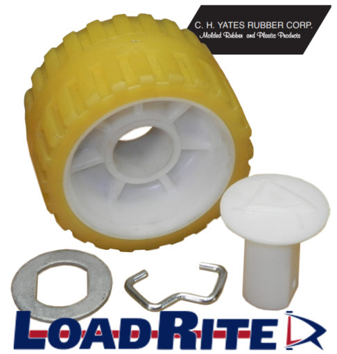 LOADRITEⒸ YELLOW TPR ROLLER REPLACEMENT KIT | Load Rite Trailers