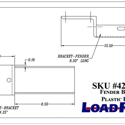 Fender Bracket - Plastic Fender | Load Rite Trailers