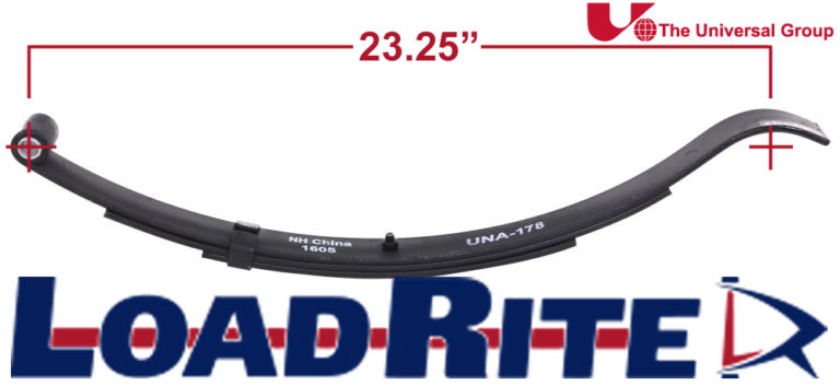 3 LEAF SLIPPER SPRING - 23.25" | Load Rite Trailers