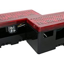 RECTANGULAR TAILLIGHT - LEFT HAND w/ HARDWARE- LED - Ⓒ | Load Rite Trailers