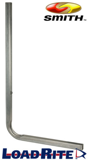 GALVANIZED STEEL SIDEGUIDE UPRIGHT TUBE - 90° | Load Rite Trailers