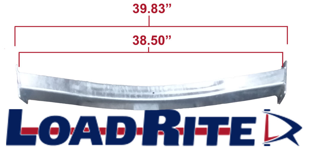 CROSSBAR WELDMENT - 3×3×38.50" - BENT | Load Rite Trailers