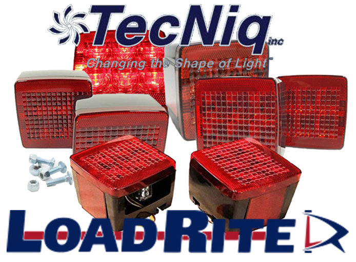 SQUARE TAILLIGHT - TECNIQ™ - LED | Load Rite Trailers